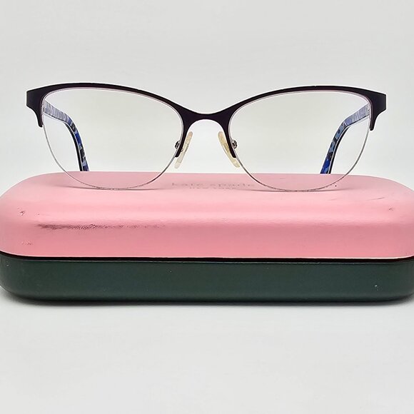 kate spade | Accessories | Kate Spade Adalina F2g Blue Silver Semi ...